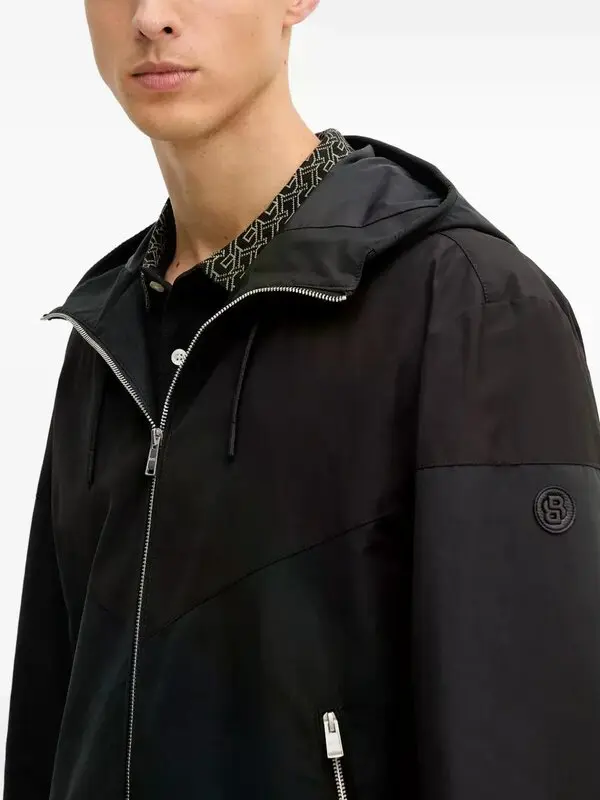 BOSS Hooded Zip-front Jacket
