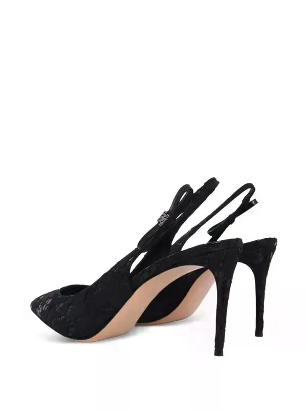 Casadei Lace Slingback Pumps