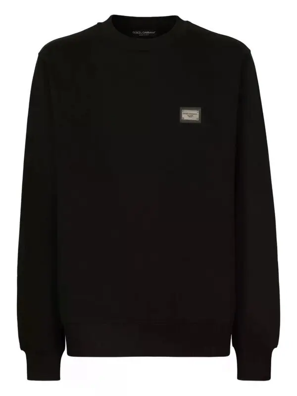 Dolce & Gabbana Logo-plaque Sweatshirt