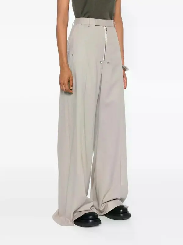 Rick Owens Wide-leg Trousers - Grey