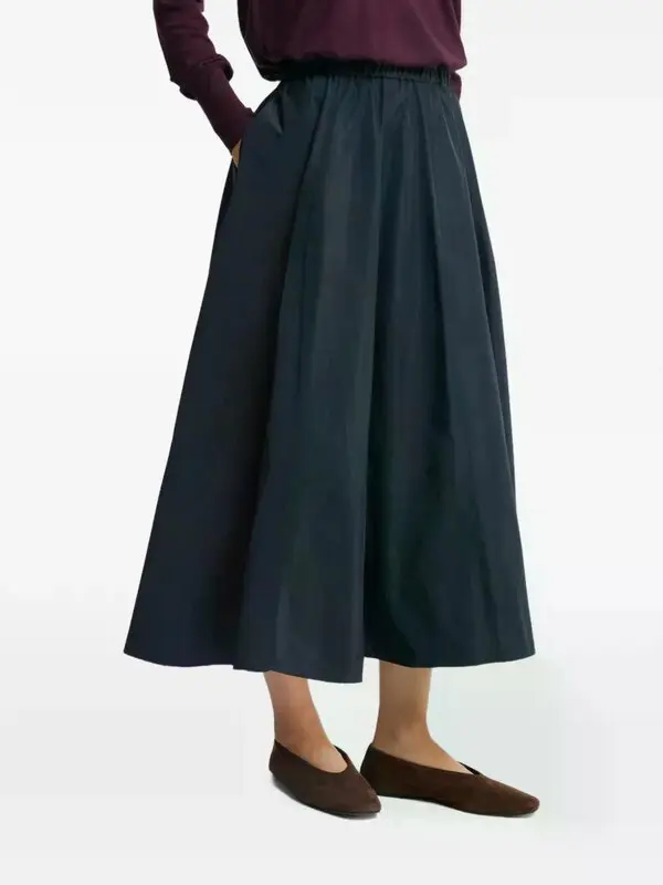 Aspesi Flared Midi Skirt - Blue