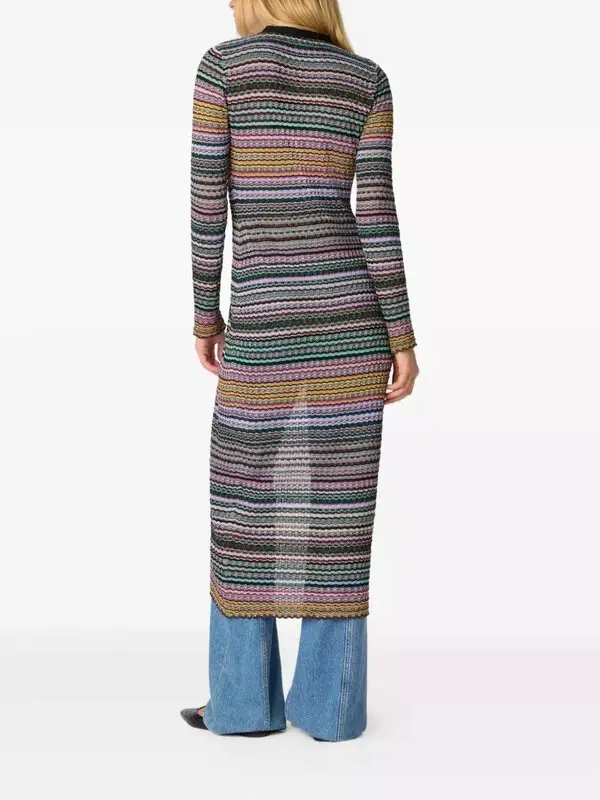 Missoni Striped-pattern Buttoned Cardigan