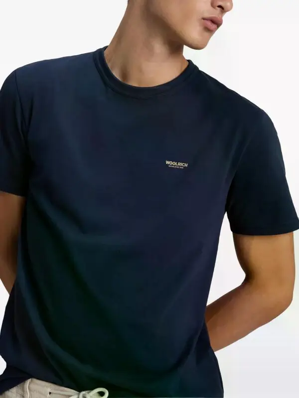 Woolrich Logo-embroidered Cotton T-shirt