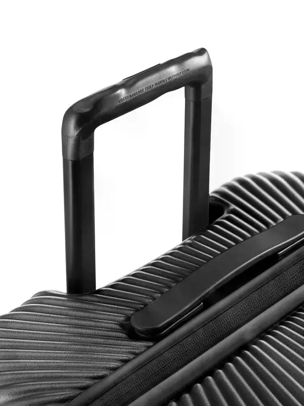 CRASH BAGGAGE Ribbed-shell Holdall - Black