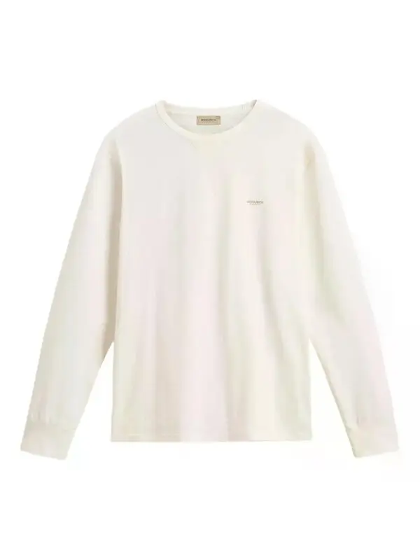 Woolrich Long-sleeve Crew-neck T-shirt - Neutrals