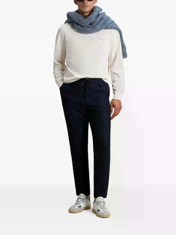 Woolrich Long-sleeve Crew-neck T-shirt - Neutrals