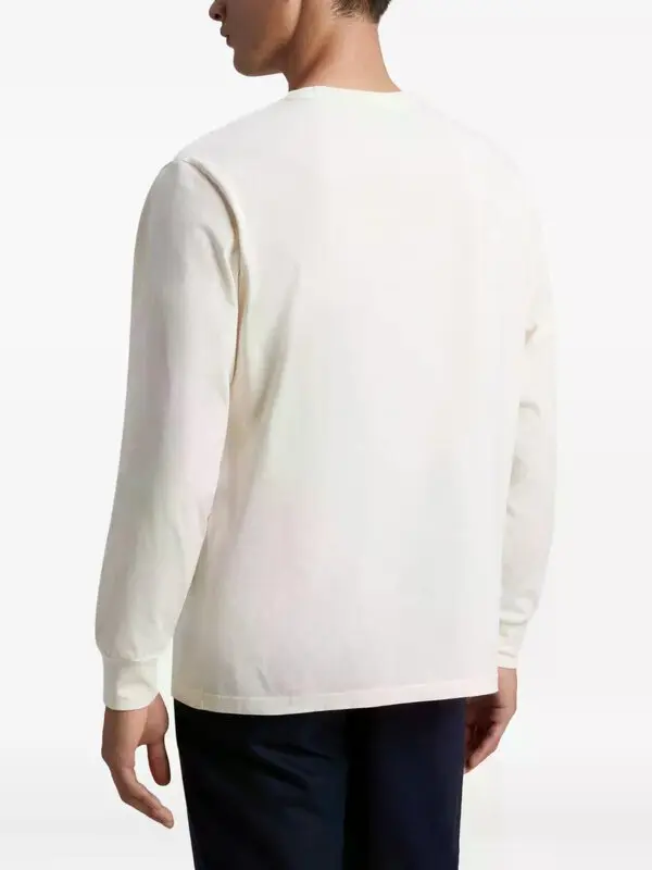 Woolrich Long-sleeve Crew-neck T-shirt - Neutrals