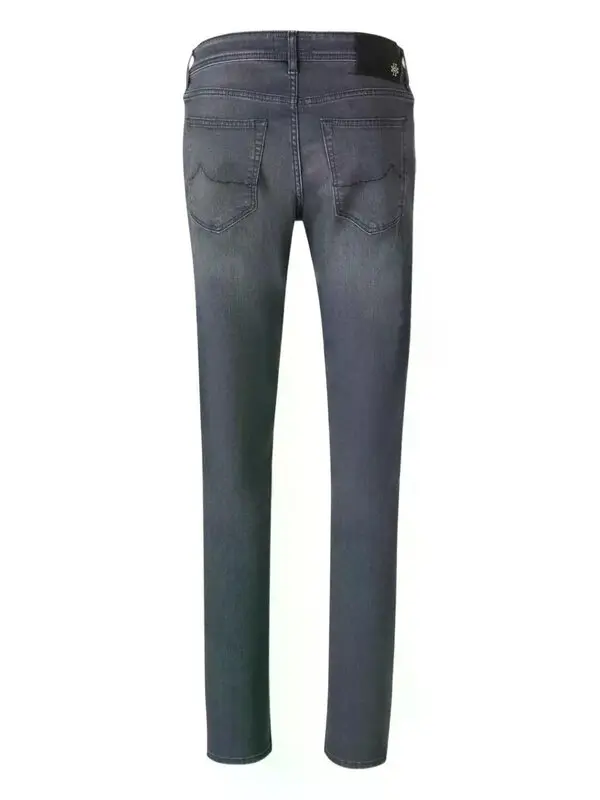 Jacob Cohen Five-pocket Jeans With Embroidered Pocket