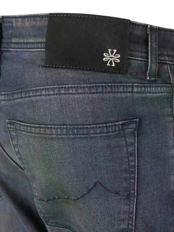 Jacob Cohen Five-pocket Jeans With Embroidered Pocket