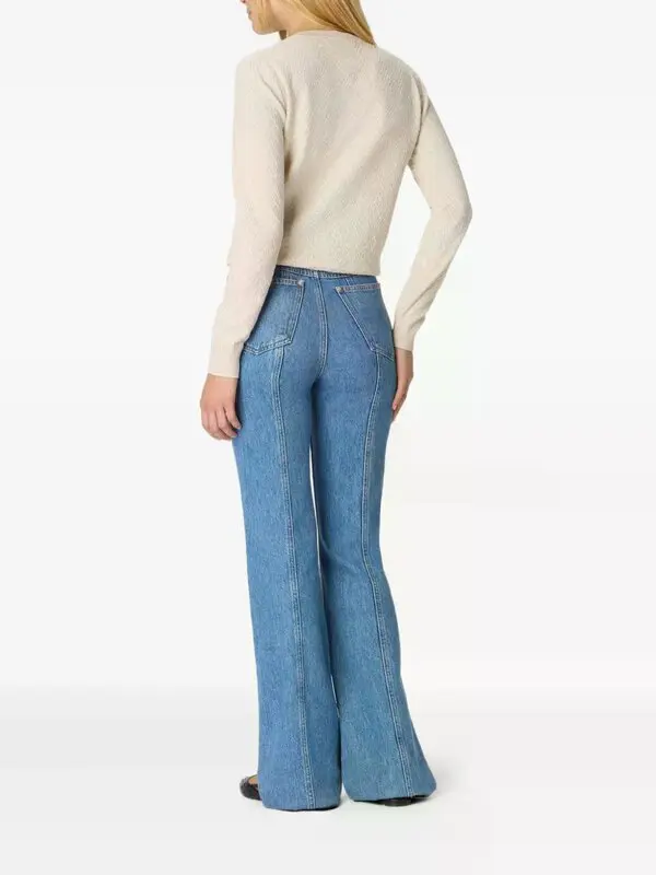 Missoni Chevron-pattern Crew-neck Sweater - Neutrals