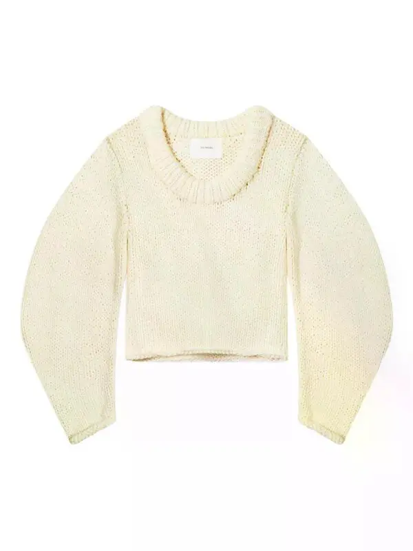 Axel Arigato Balloon-sleeve Round-neck Sweater