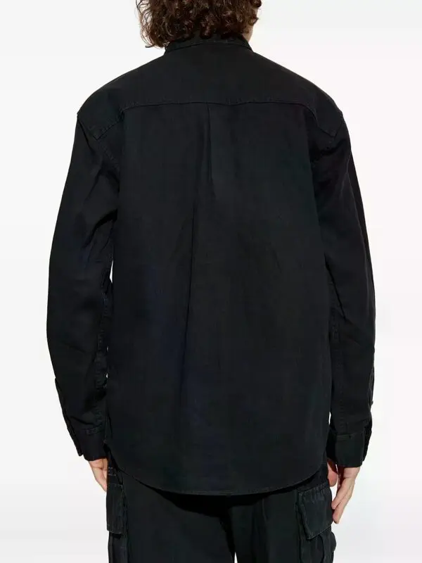 Dsquared2 Logo-embroidered Cotton Shirt