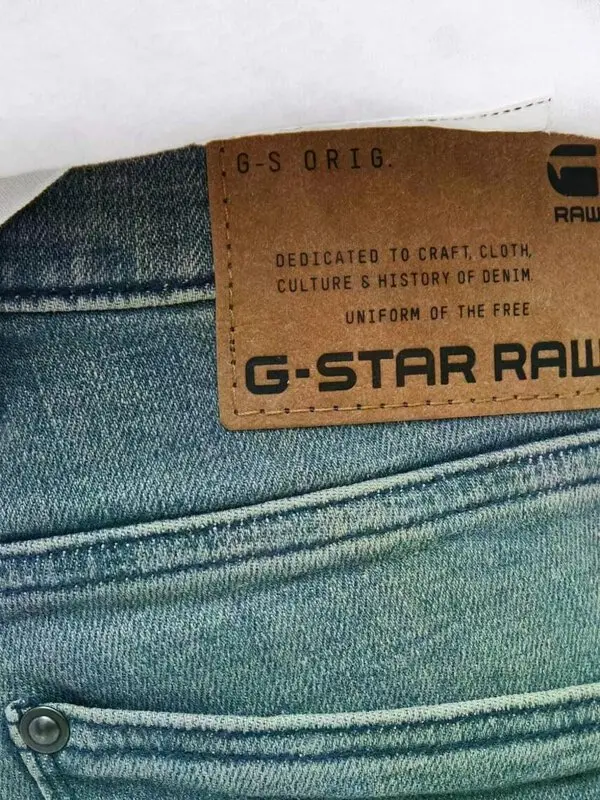 G-star Raw Logo Patch Five-pocket Jeans