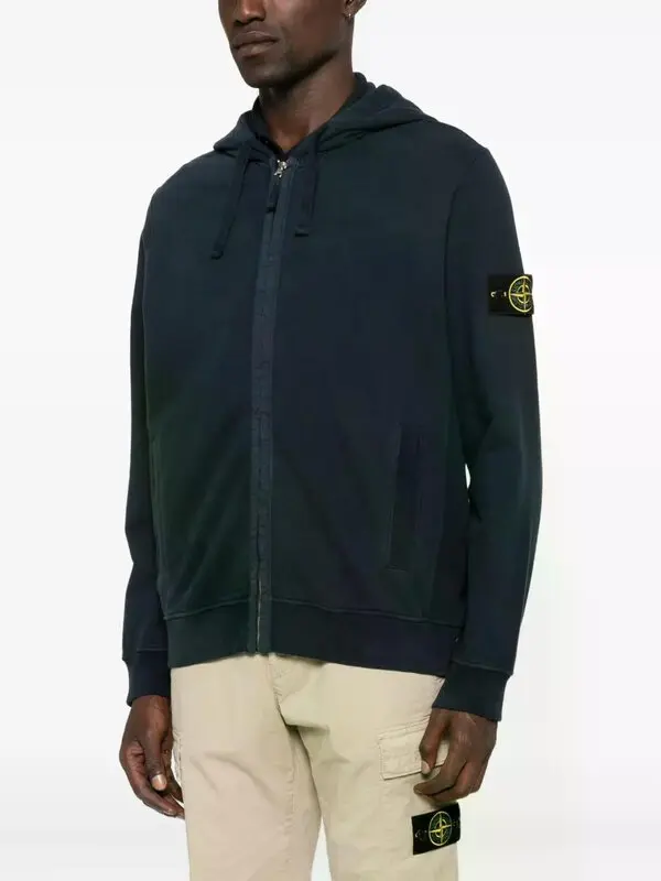 Stone Island Zip-up Hoodie