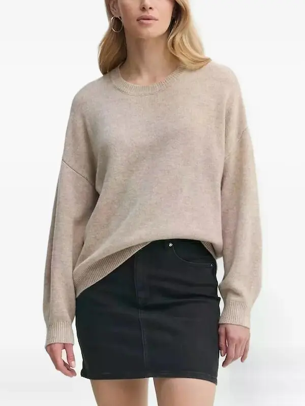 GESTUZ Balloon-sleeve Cashmere Sweater