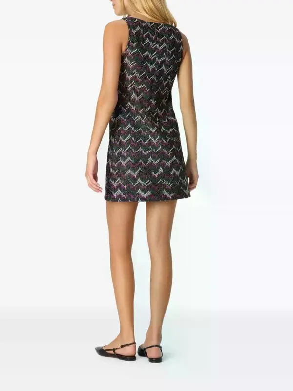 Missoni Zigzag-pattern Mini Dress
