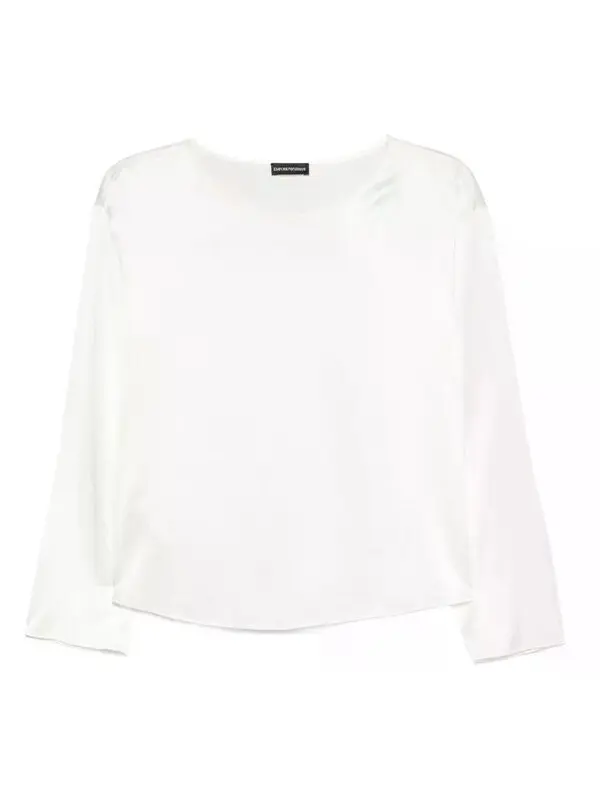 Emporio Armani Long-sleeve Blouse - White