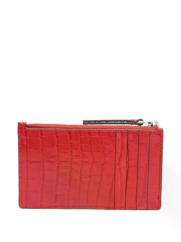 Tory Burch Embossed Zip-around Wallet