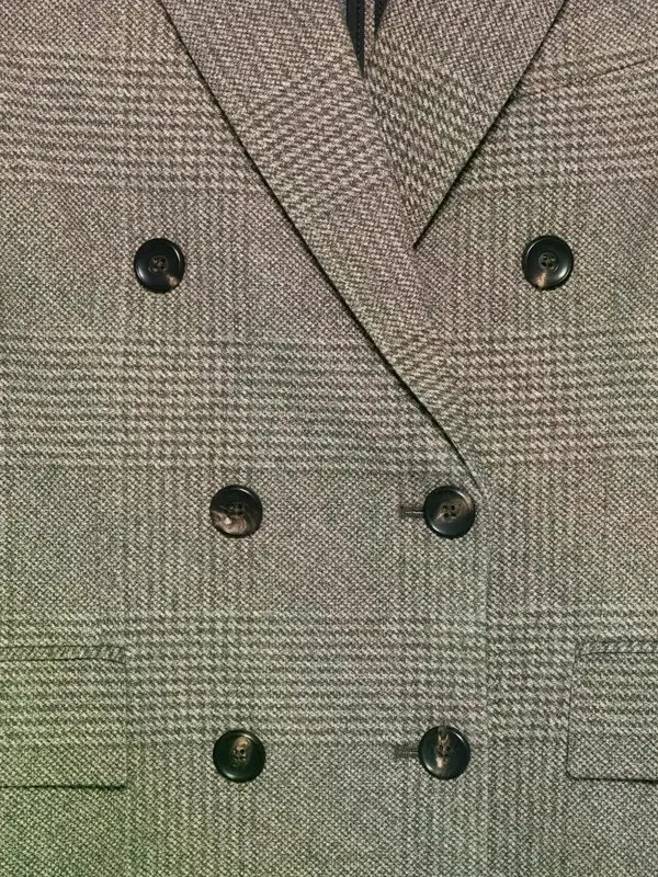 CIRCOLO 1901 Checked Double-breasted Jacket