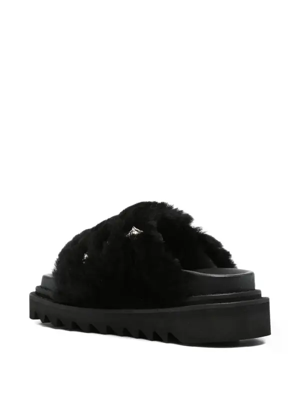 Toga 40mm Studded Shearling Sandals