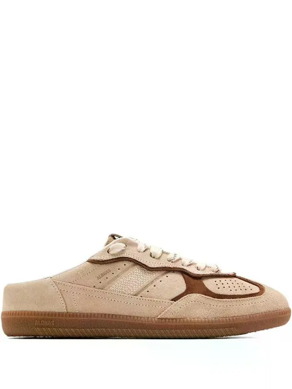 ALOHAS Suede Sneaker Mules - Neutrals