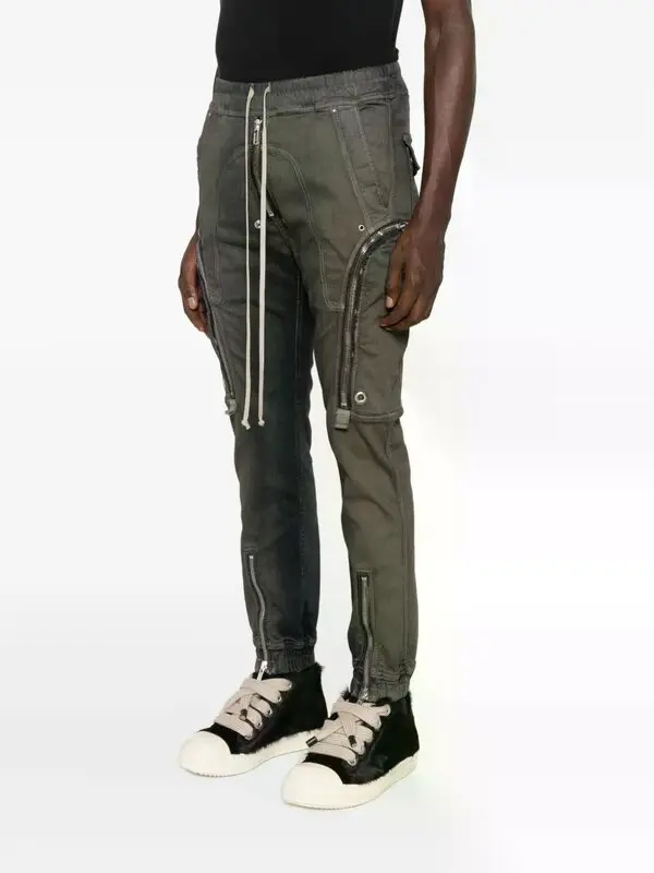 Rick Owens Zip-detail Trousers - Grey