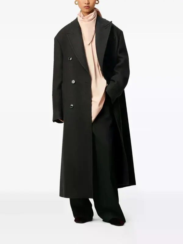 Ami Double-breasted Wool Coat