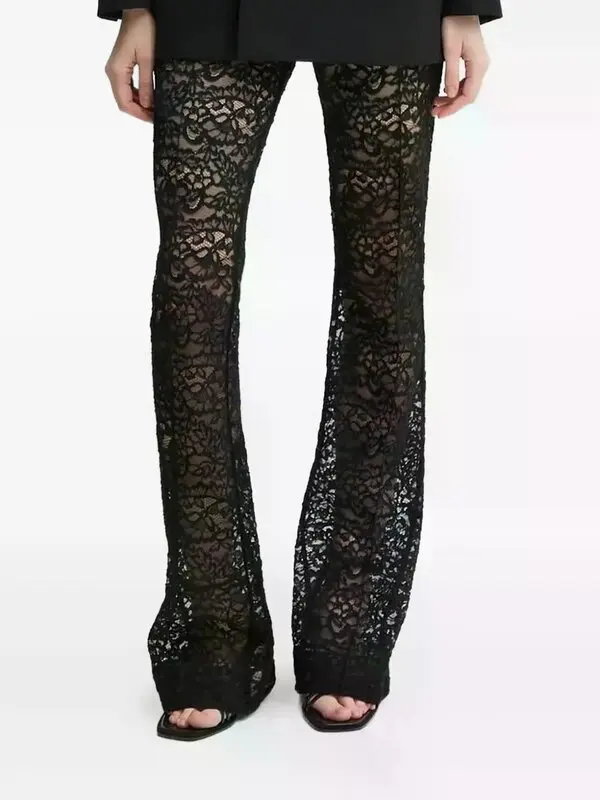 A.L.C. Lace Flare-leg Trousers