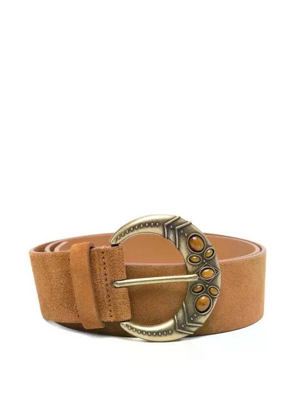 Ba&sh Brody Suede Belt - Brown
