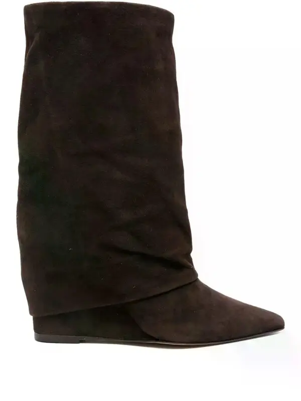 THE SELLER 90mm Slouchy Pointed-toe Boots