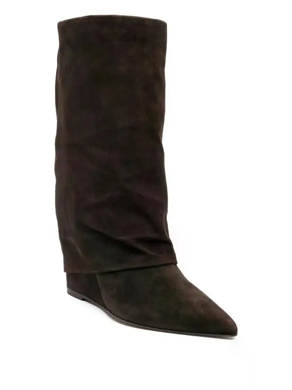 THE SELLER 90mm Slouchy Pointed-toe Boots