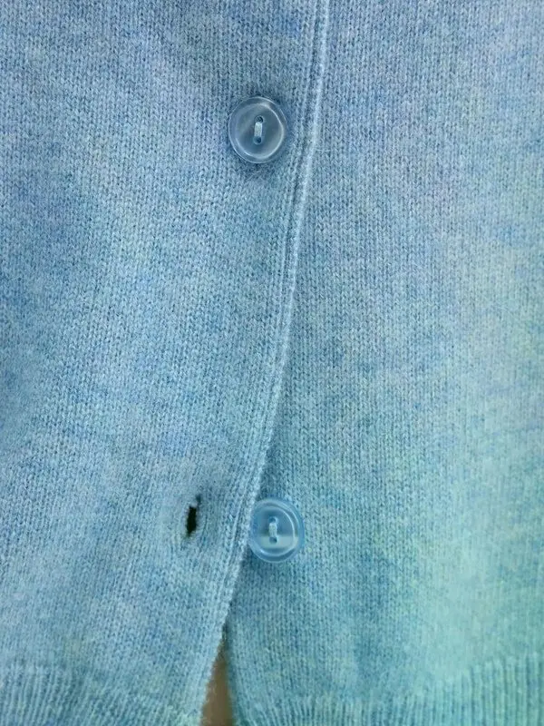SAMSOE SAMSOE Button-front Cashmere Cardigan