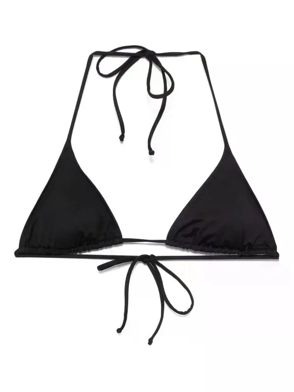 MC2 SAINT BARTH Triangle-cup Bikini Top - Black