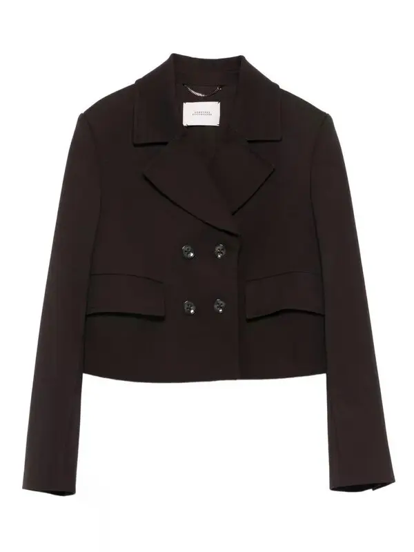 Dorothee Schumacher Double-breasted Cropped Jacket