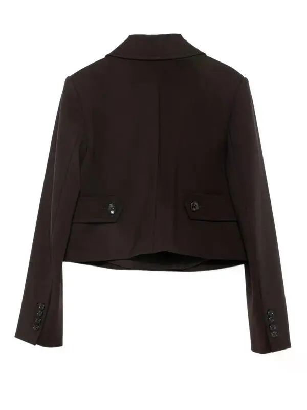 Dorothee Schumacher Double-breasted Cropped Jacket