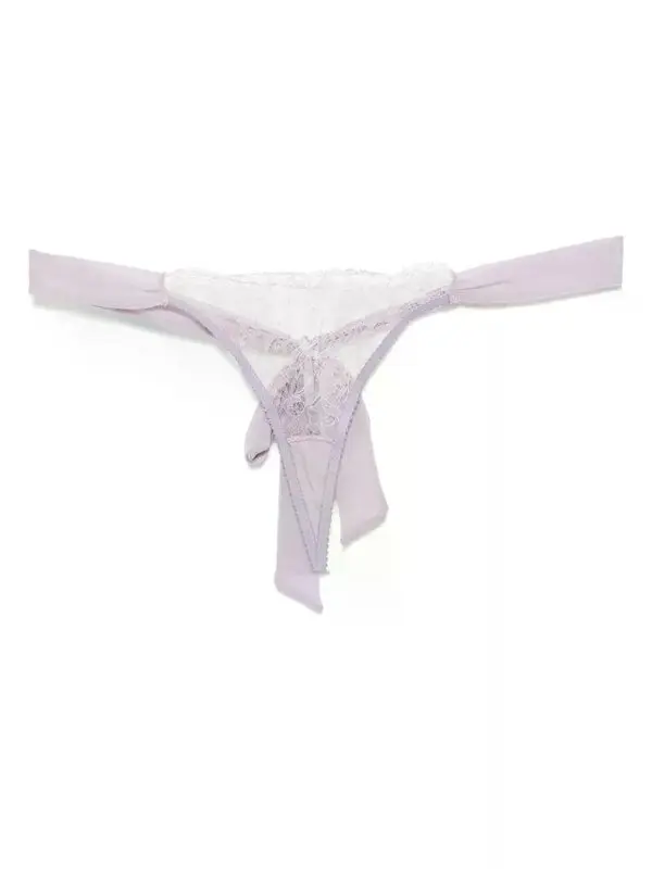 Kiki De Montparnasse Cadeau Thong - Purple