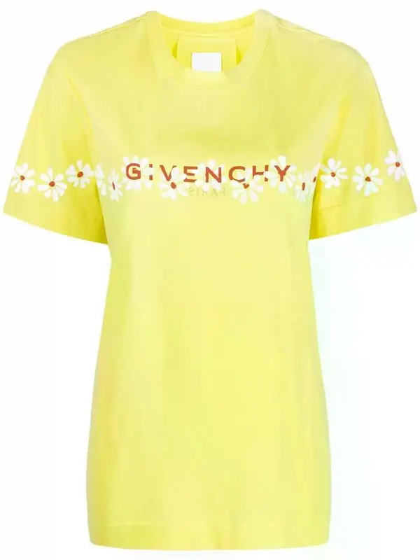 Givenchy Floral Logo T-shirt