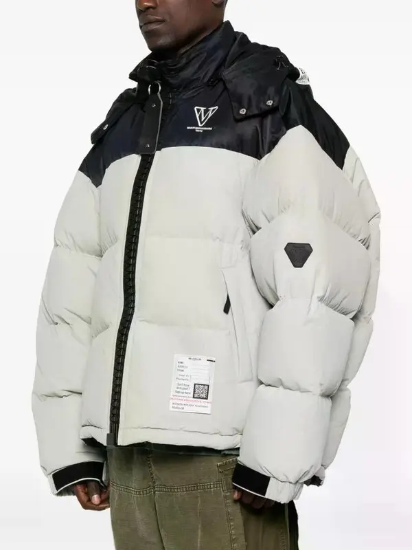 Mihara Yasuhiro Colour-blocked Padded Coat