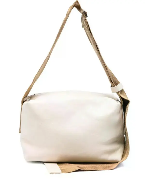 UMA WANG Leather Shoulder Bag - Neutrals