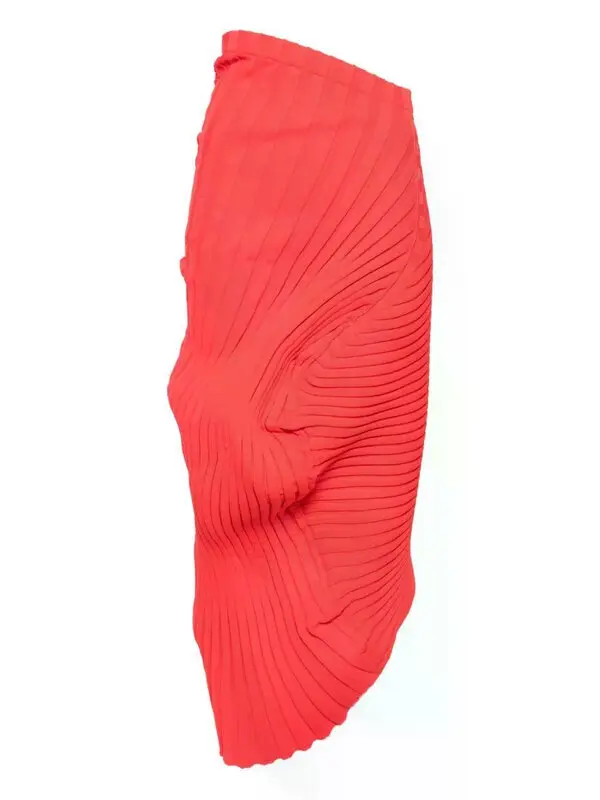 Issey Miyake Knit Pleated Maxi Skirt