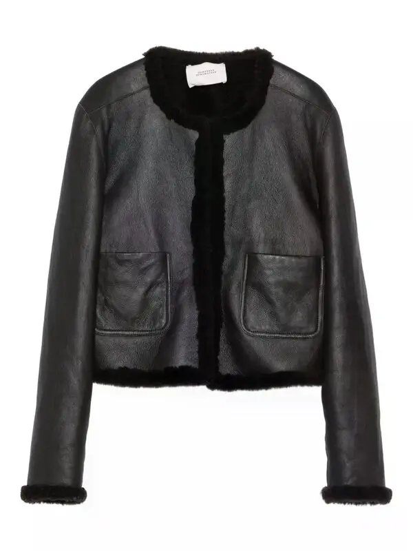 Dorothee Schumacher Reversible Shearling Leather Jacket