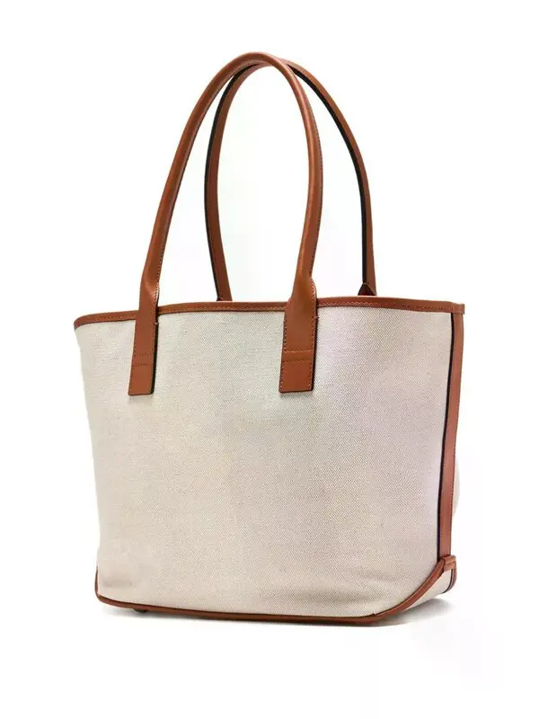 Hogan Embossed-logo Canvas Tote
