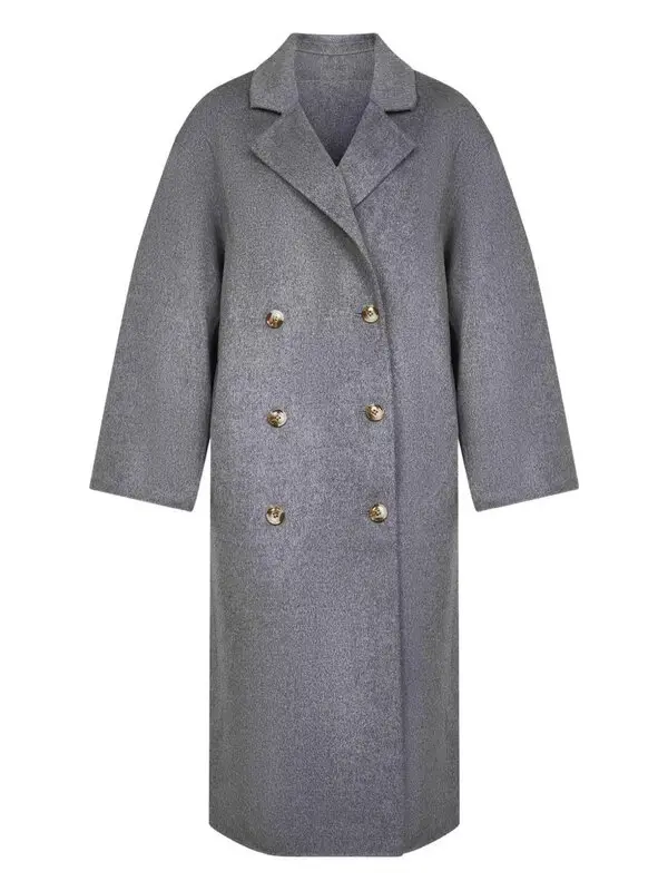 Loulou De Saison Borneo Double-breasted Coat - Grey