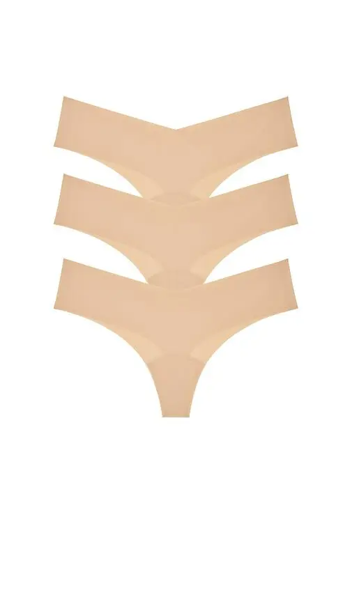 Commando Invisible Rib One 3 Packs - Beige