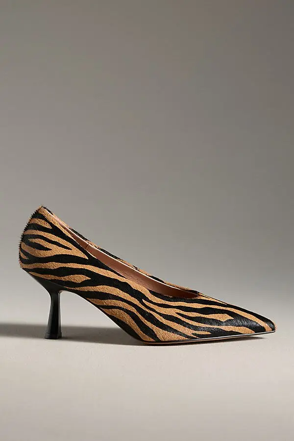 BIBI LOU Pointed-toe Pumps - Zebra