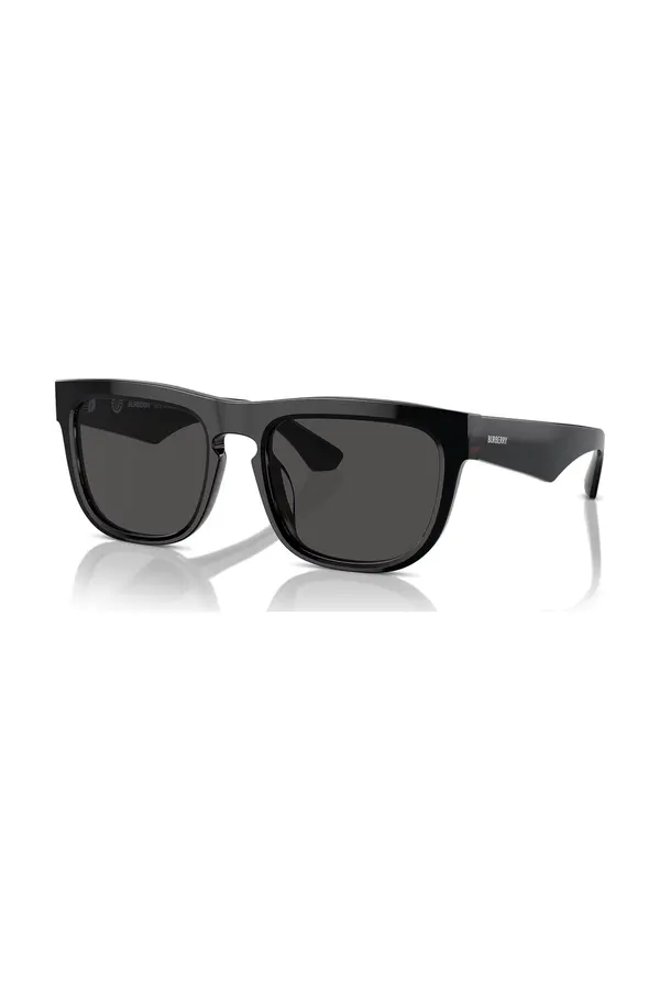 Burberry Sunglasses With A Square Acetate Frame - Black
