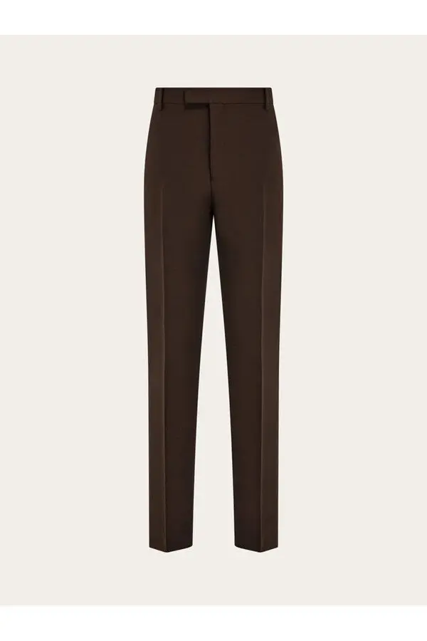 FERRAGAMO Tailored Stretch Wool Trouser