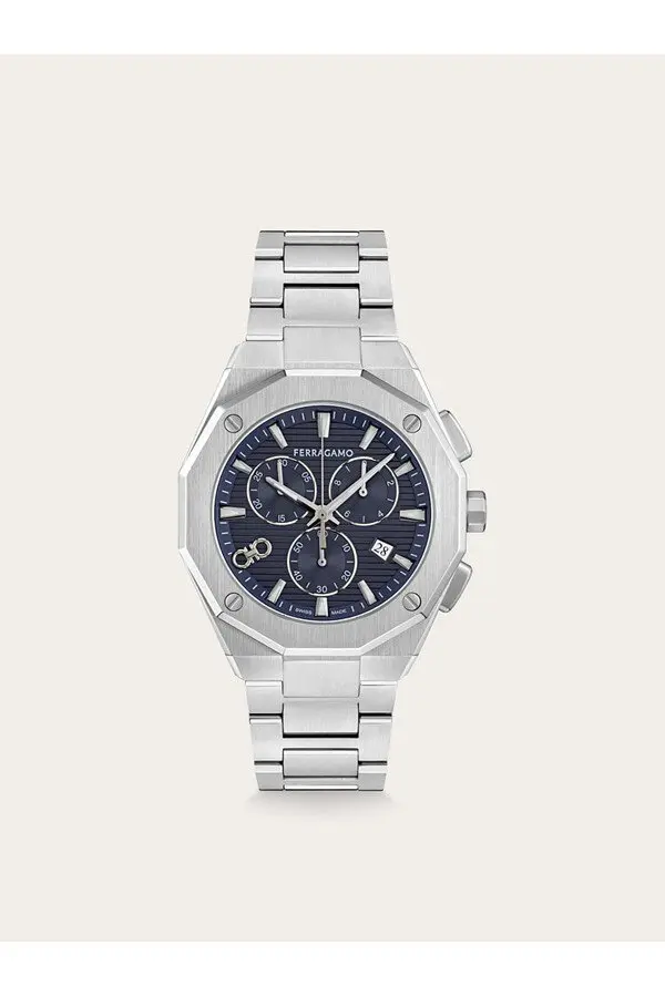 FERRAGAMO Edge Chrono Watch - Blue