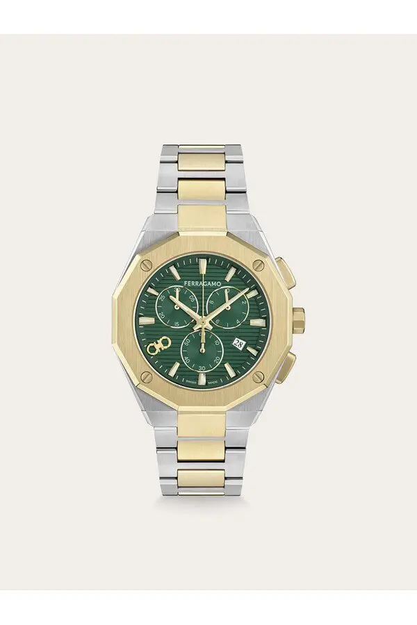 FERRAGAMO Edge Chrono Watch - Green