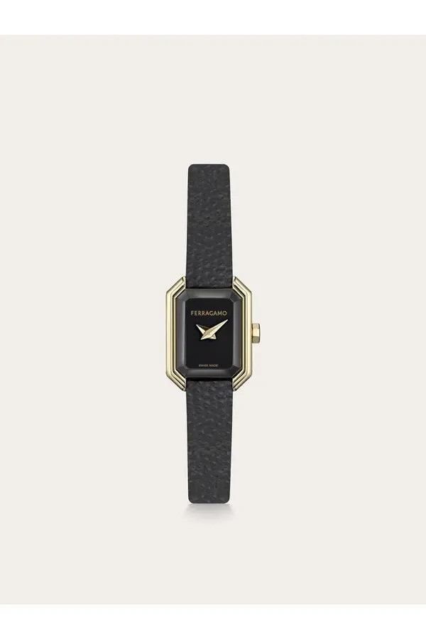 FERRAGAMO Crystal Petite Watch - Black
